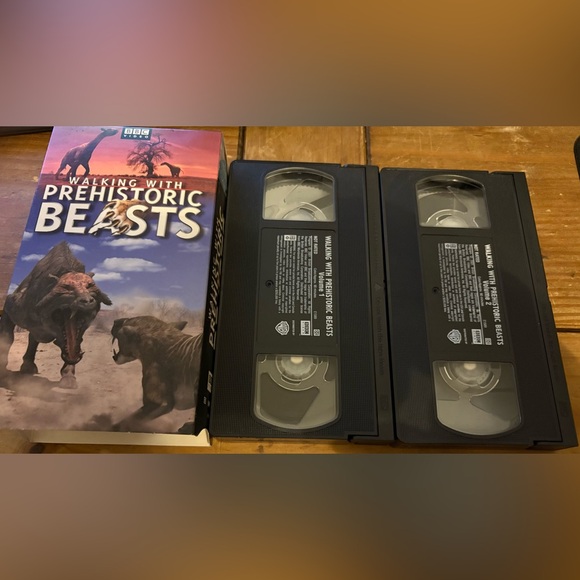 Cameras, Photo & Video | Walking With Prehistoric Beasts Vhs Set | Poshmark
